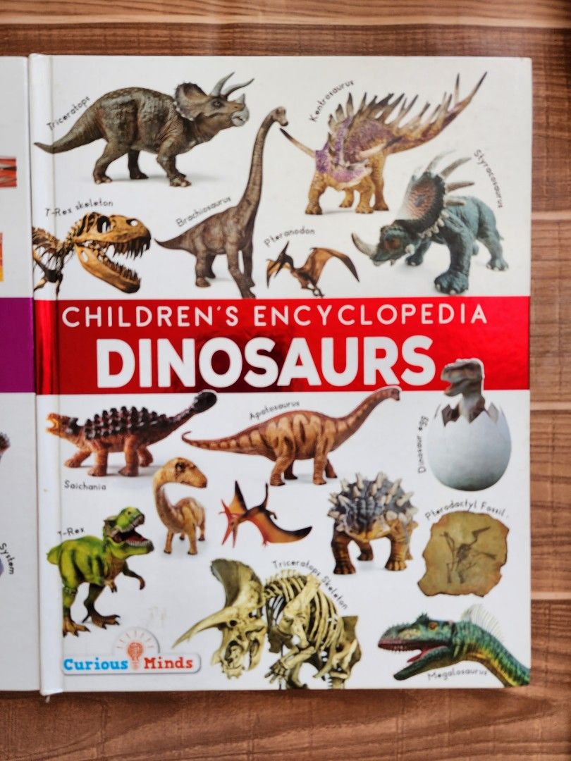 CHILDREN'S Encyclopedia Set - Ocean World, Human Body & Dinosaurs ...