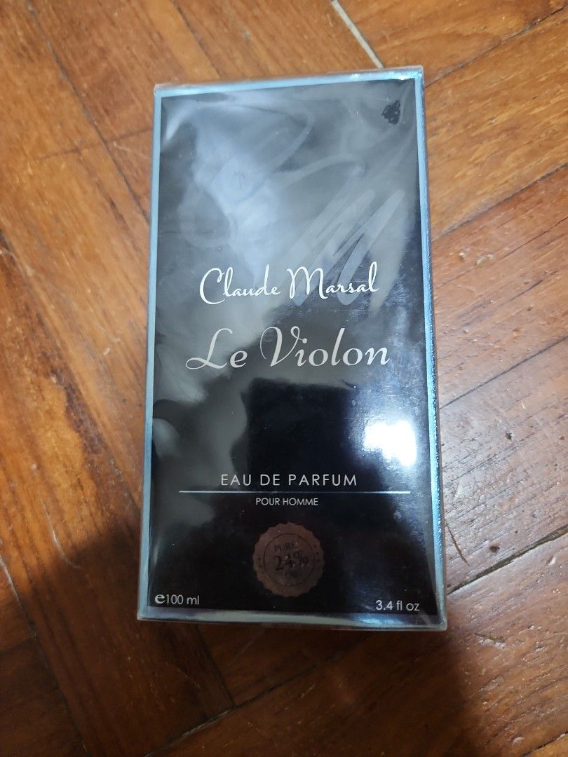 Claude De Marsal Le Violon EDP 100 ml, Beauty & Personal Care ...