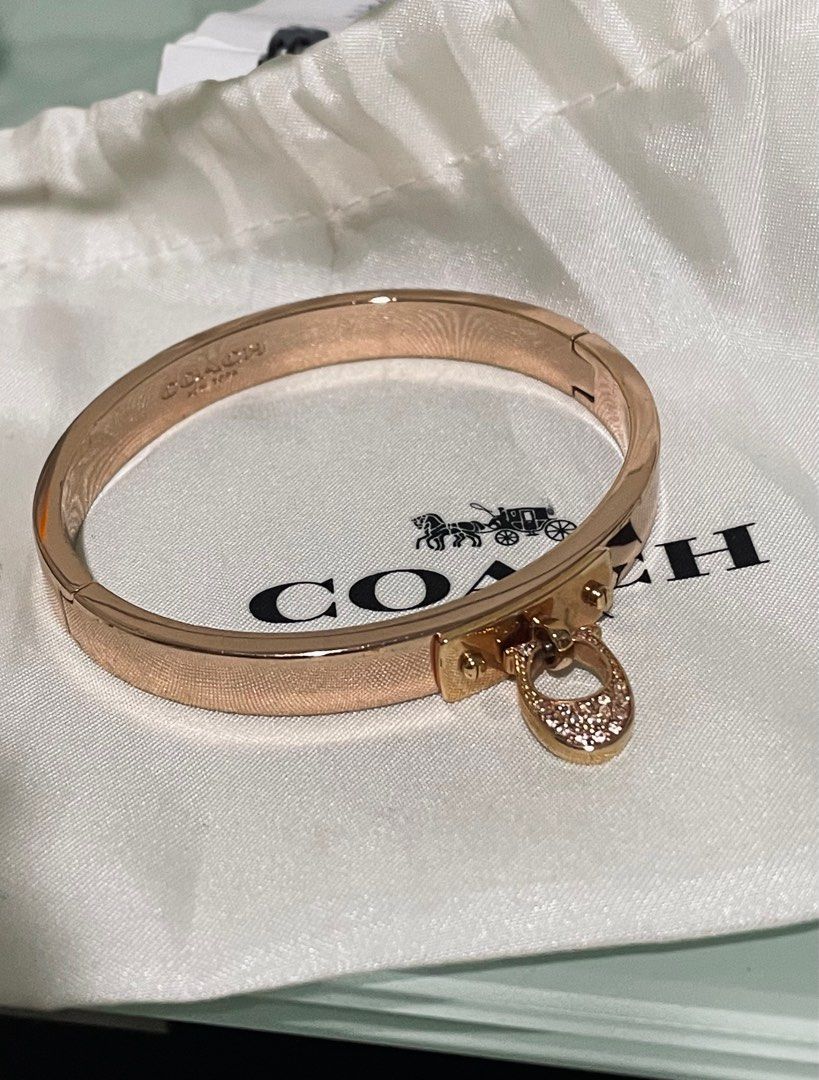 Coach bracelet original, Fesyen Wanita, Perhiasan di Carousell
