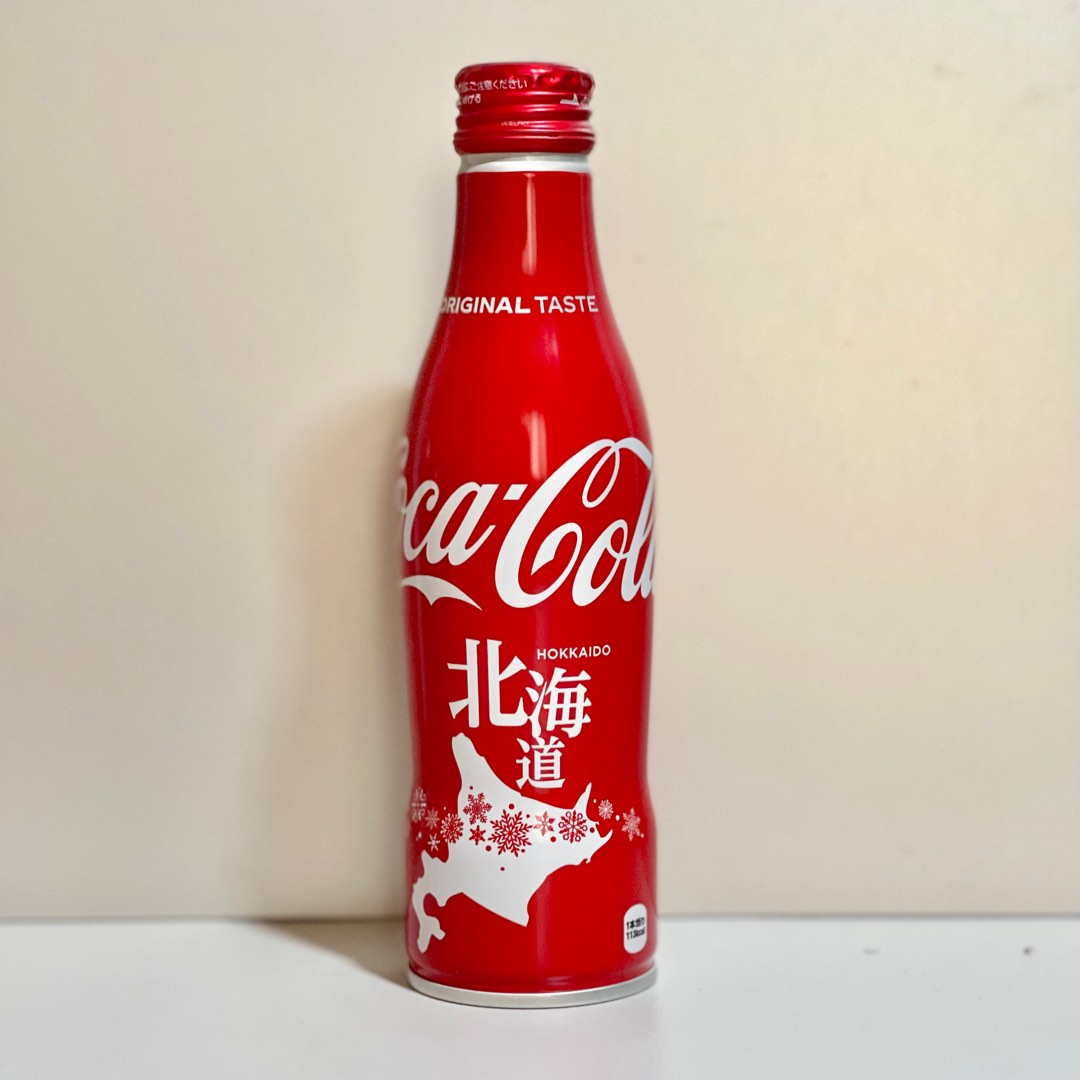 Coca-Cola Japan - Hokkaido 250ml Full Aluminum Bottle, Hobbies & Toys ...