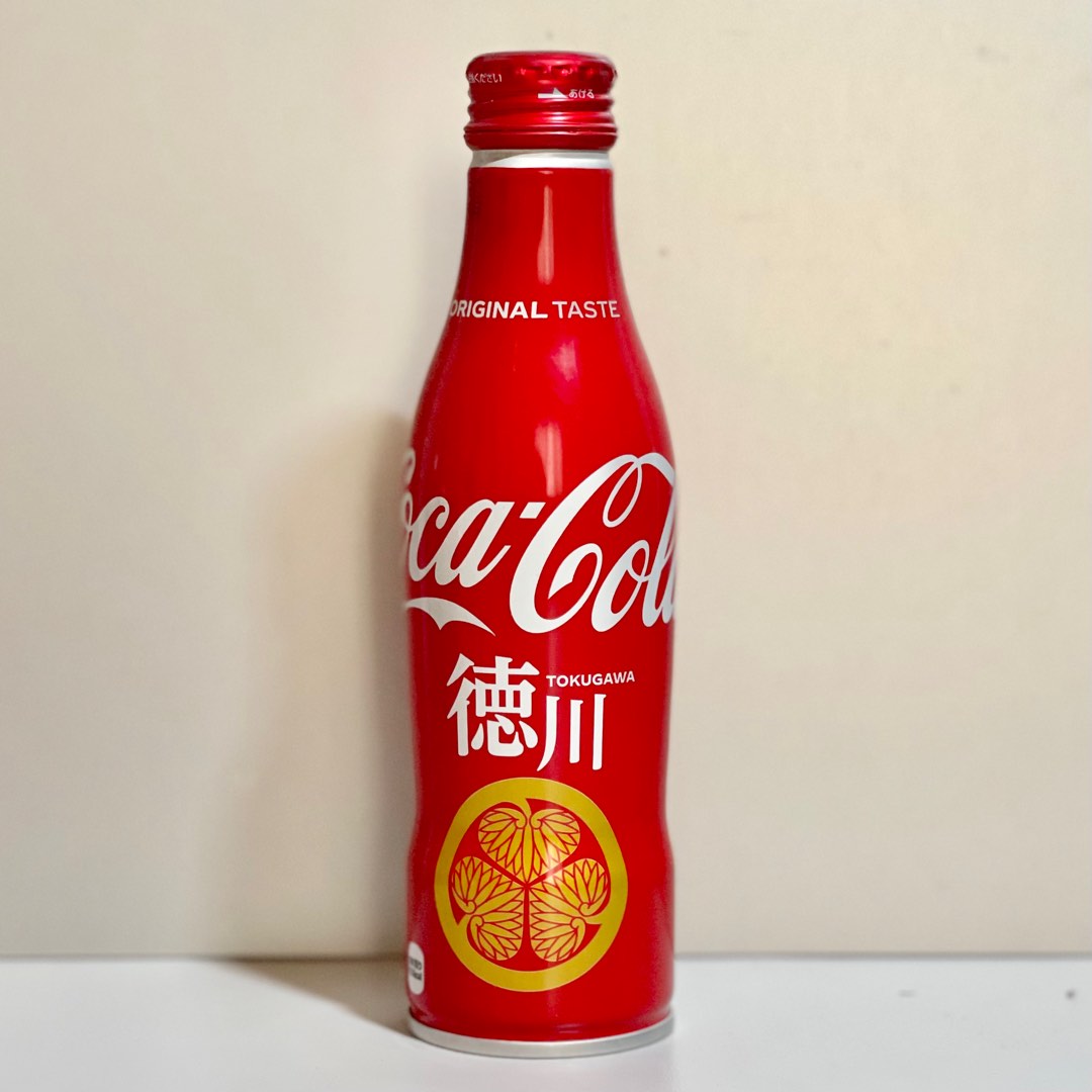 Coca-Cola Japan - Tokugawa 250ml Full Aluminum Bottle, Hobbies & Toys ...