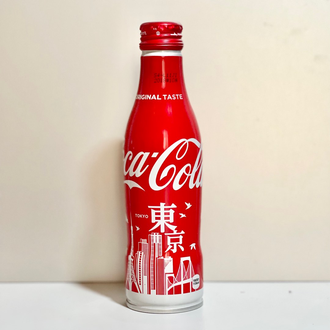 Coca-Cola Japan - Tokyo Full Aluminum Bottle, Hobbies & Toys ...