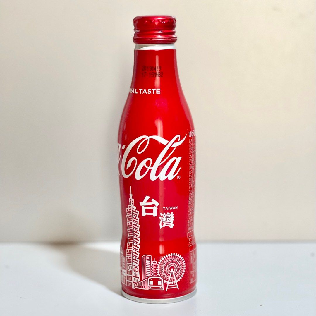 Coca-Cola Taiwan - 250ml Full Aluminum Bottle, Hobbies & Toys, Collectibles & Memorabilia ...