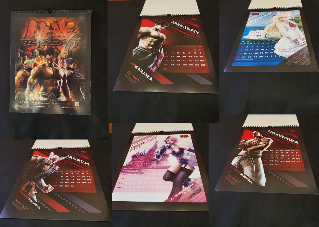 Collection Of Old Calendars, Hobbies & Toys, Memorabilia & Collectibles ...