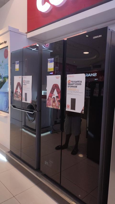 CONDURA SIDE BY SIDE AND MULTI DOOR NO FROST INVERTER REFRIGERATOR, TV ...