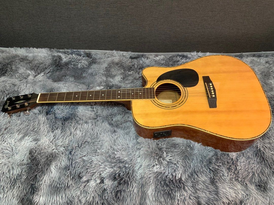 Cort AD880CE NAT Dreadnought, Hobbies & Toys, Music & Media, Musical ...