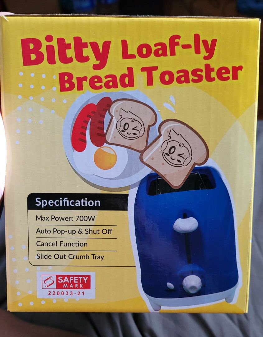 Courts Bitty Loafly Bread Toaster, TV & Home Appliances, Kitchen ...