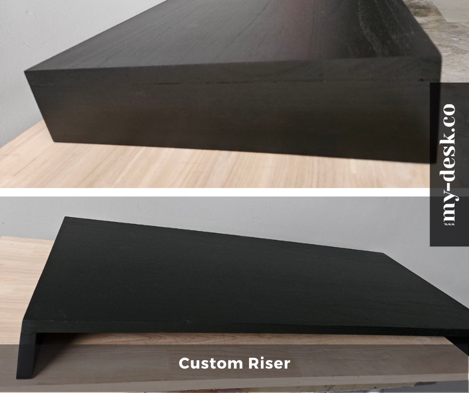 Custon Solid Wood Desk Riser, Furniture & Home Living, Furniture ...