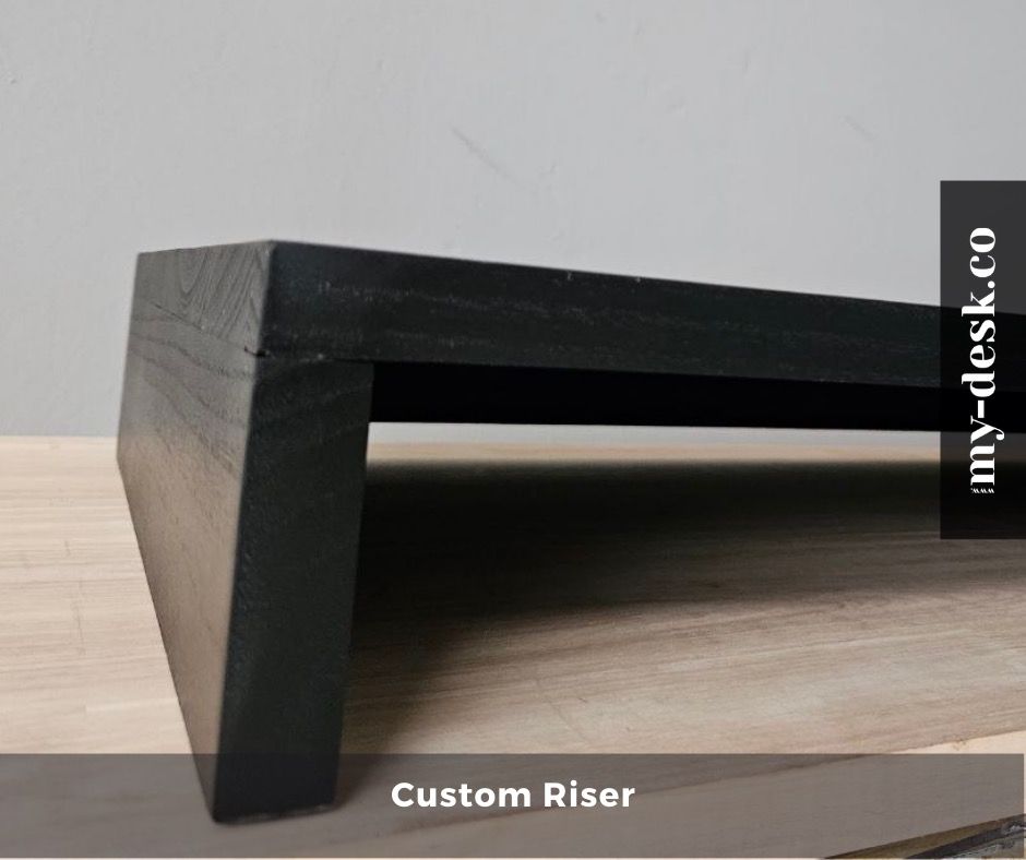 Custon Solid Wood Desk Riser, Furniture & Home Living, Furniture ...