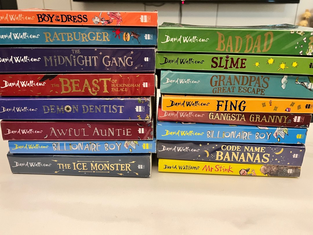 David Williams Book Set, Hobbies & Toys, Books & Magazines, Children's ...