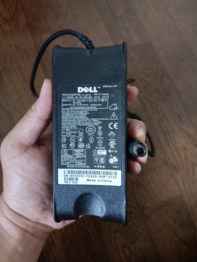 Dell Laptop Charger Adapter, Computers & Tech, Parts & Accessories ...