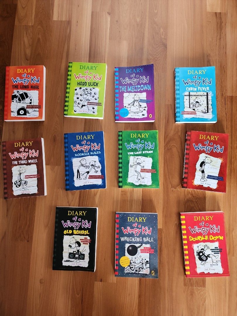 Diary Of A Wimpy Kid Collection, Hobbies & Toys, Books & Magazines ...