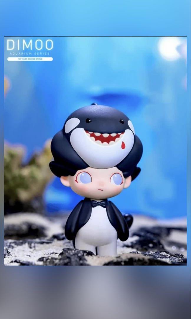 DIMOO AQUARIUM KILLER WHALE, Hobbies & Toys, Toys & Games on Carousell