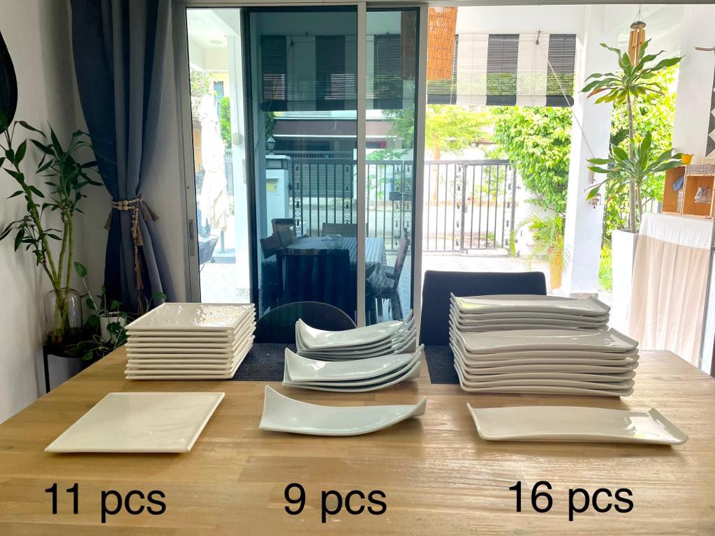 Dinning Plates, Furniture & Home Living, Kitchenware & Tableware ...