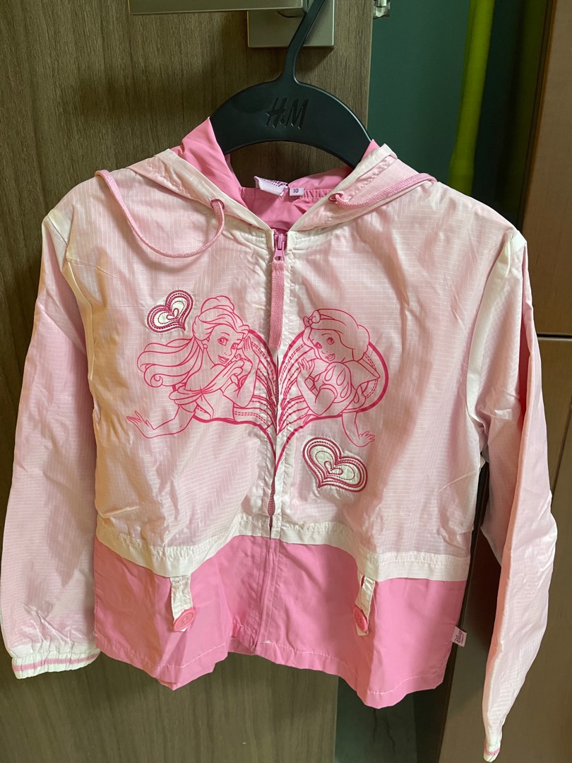 Disney princess ultra-light jacket with hood, Babies & Kids, Babies ...