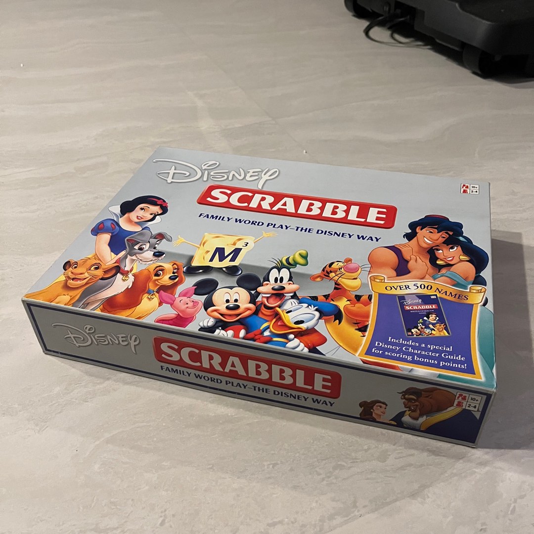 Disney Scrabble, Hobbies & Toys, Toys & Games on Carousell