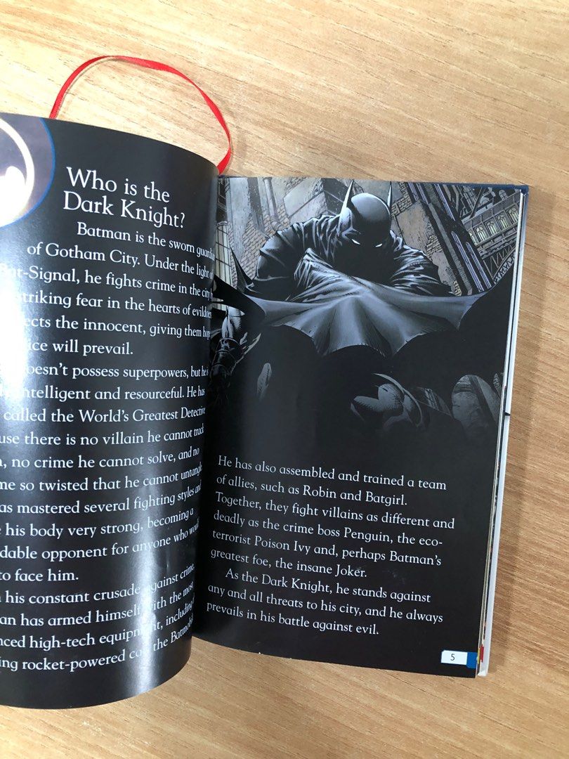 DK batman book, Hobbies & Toys, Books & Magazines, Children's Books on ...