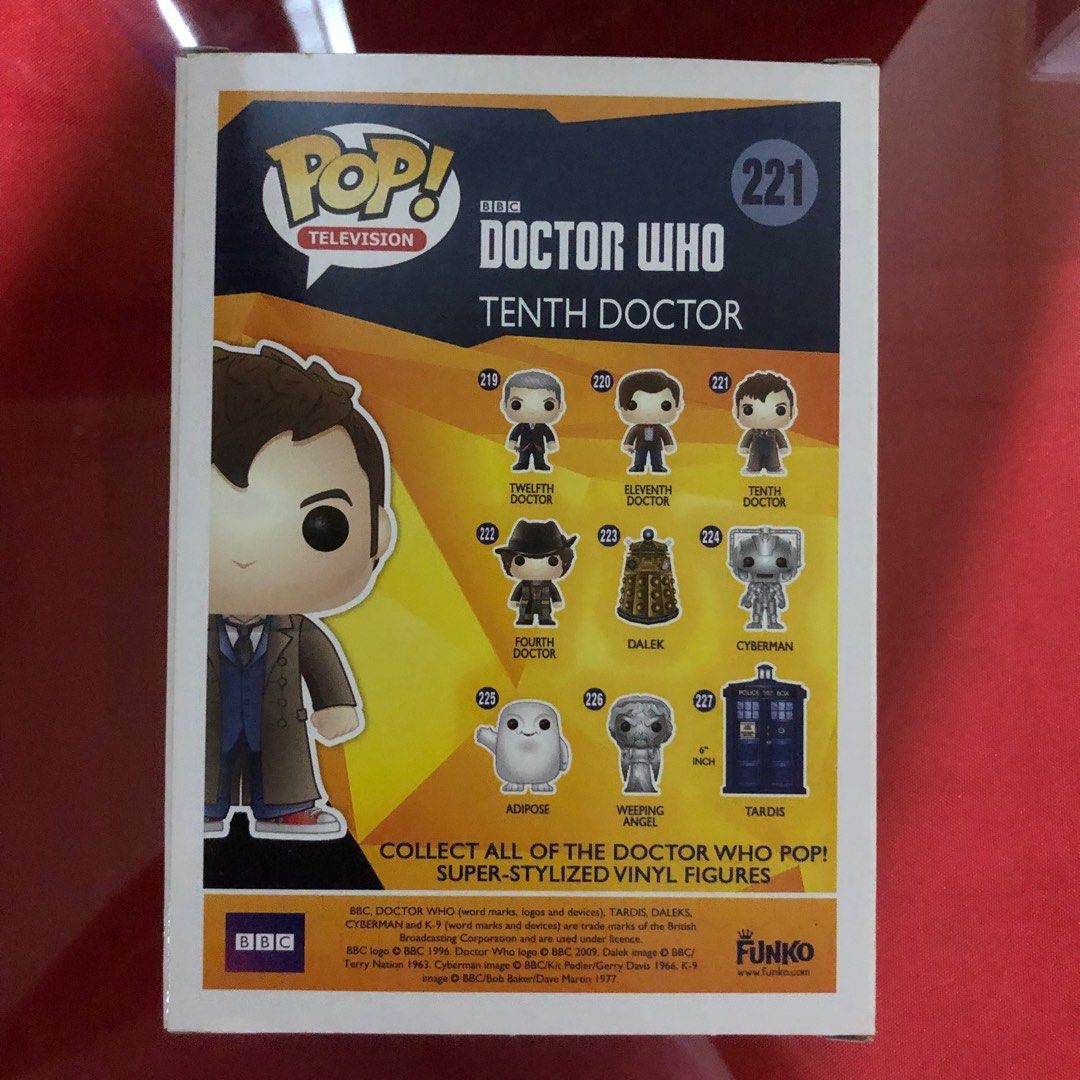 Doctor Who Tenth Doctor Official Funko Pop on Carousell