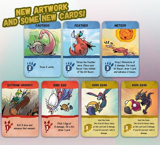 Dodo Dash Board Game (Standalone Expansion for Dodos Riding Dinos ...