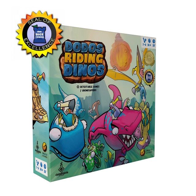 Dodos Riding Dinos Board Game - Print and Play (PDF + STL), Hobbies ...