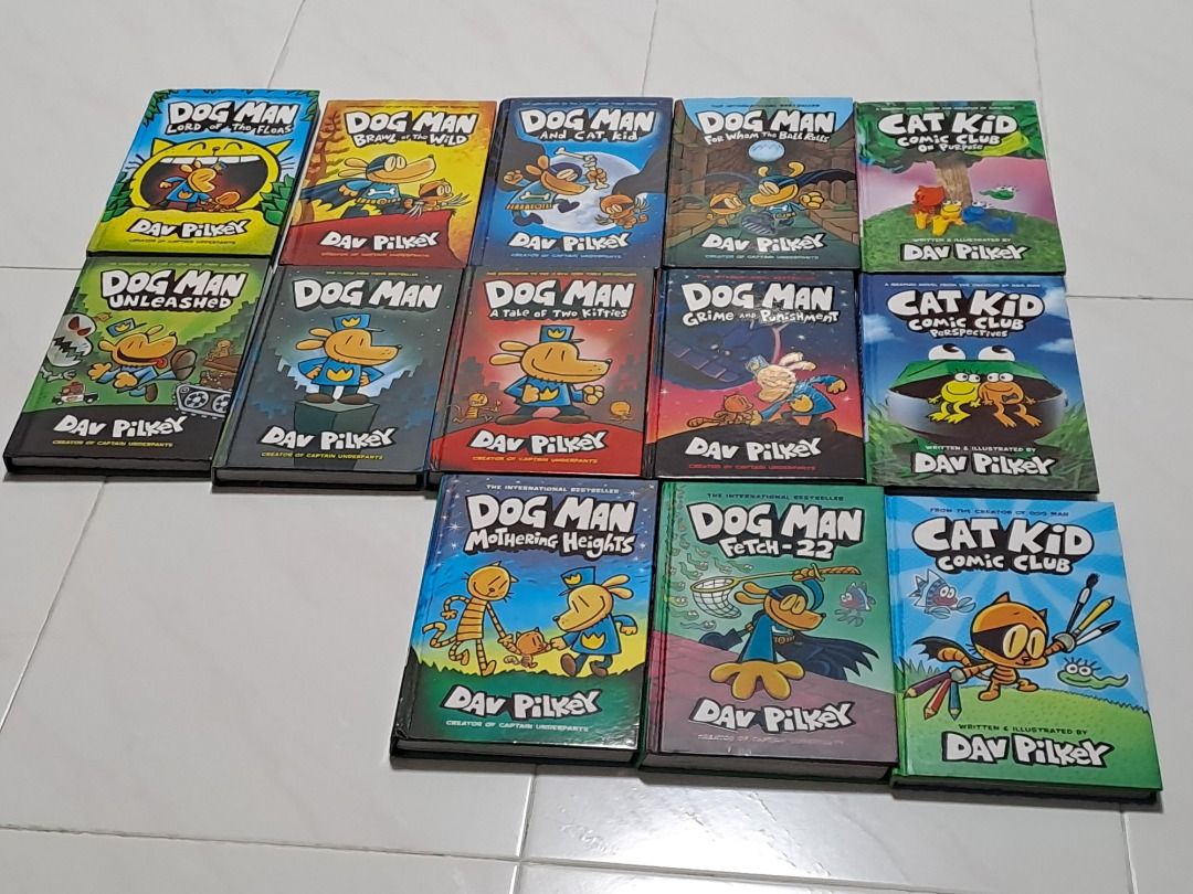 Dogman and Cat Kid Comic Club Set, Hobbies & Toys, Books & Magazines ...