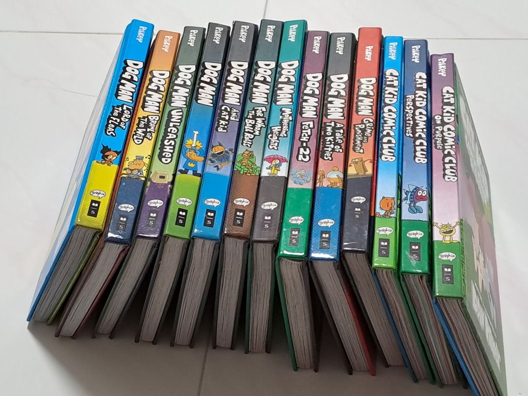Dogman and Cat Kid Comic Club Set, Hobbies & Toys, Books & Magazines ...