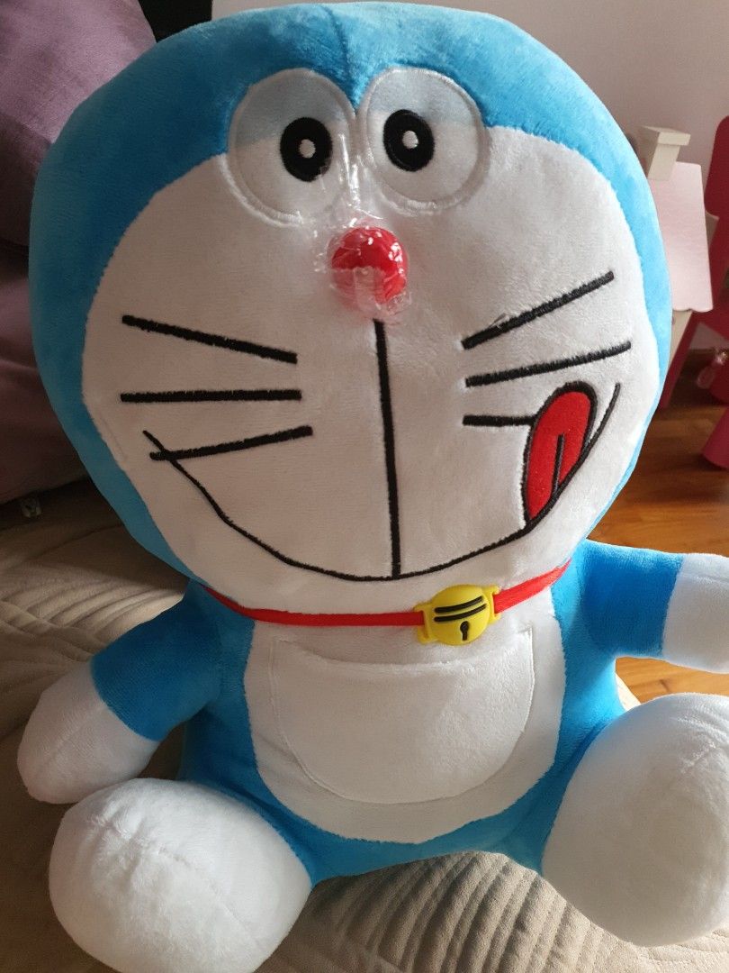 Doraemon 50cm Soft Toy, Hobbies & Toys, Toys & Games on Carousell