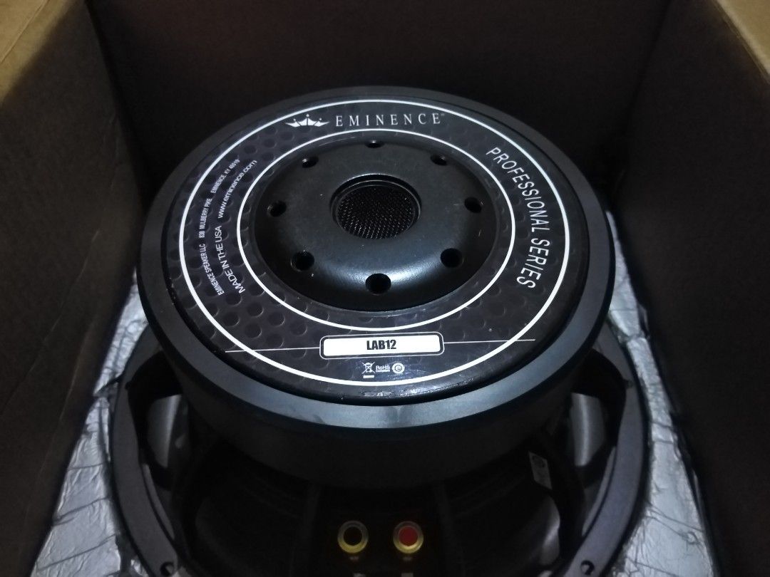 EMINENCE LAB12 12 INCH SUBWOOFER DRIVER, Audio, Soundbars, Speakers ...