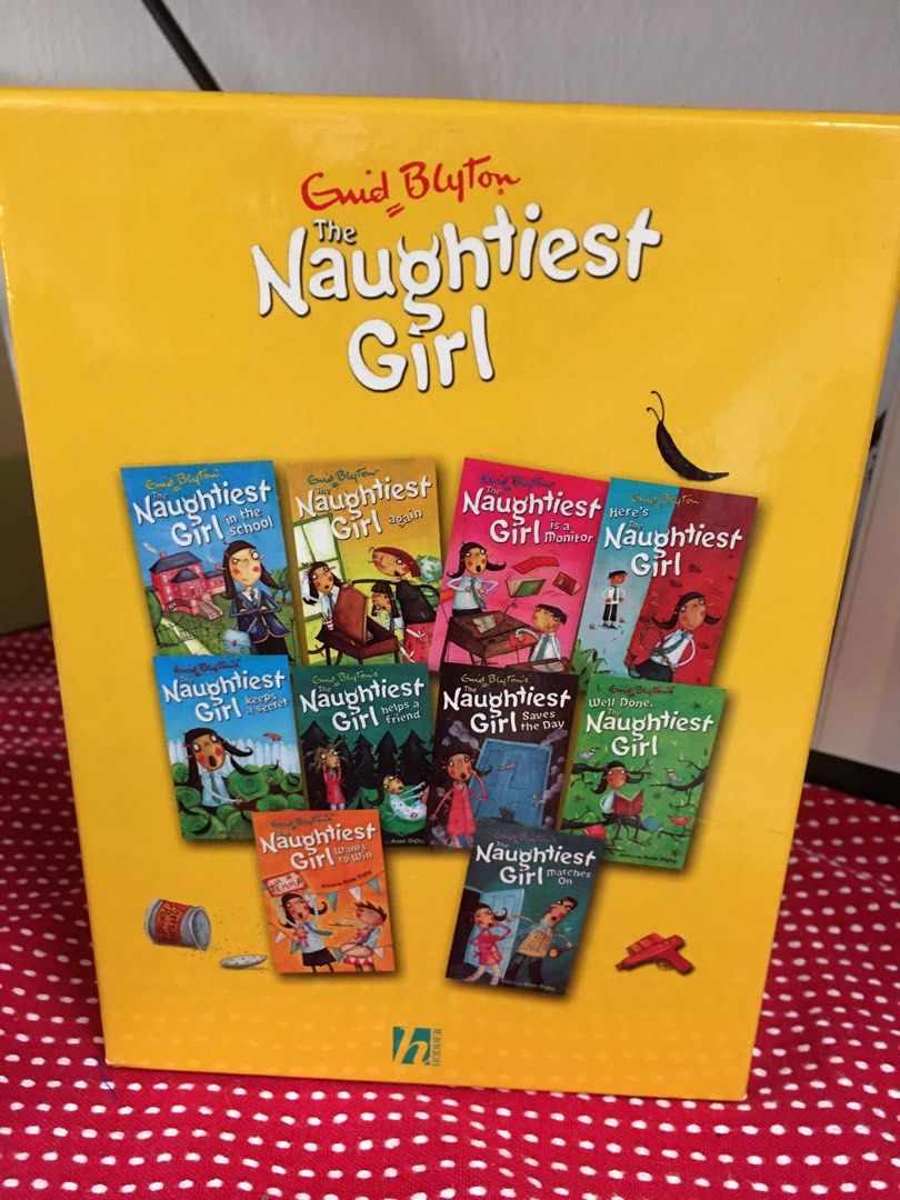 Enid Blyton Box Set of The Naughtiest Girl Series, Hobbies & Toys ...