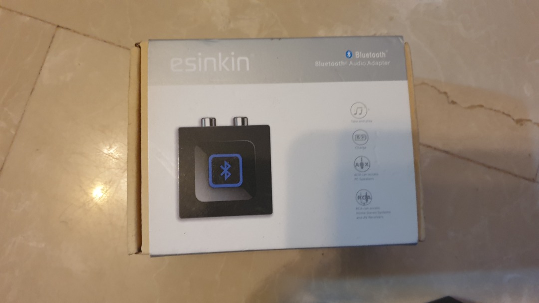 Esinkin Bluetooth Adaptor, Audio, Other Audio Equipment on Carousell
