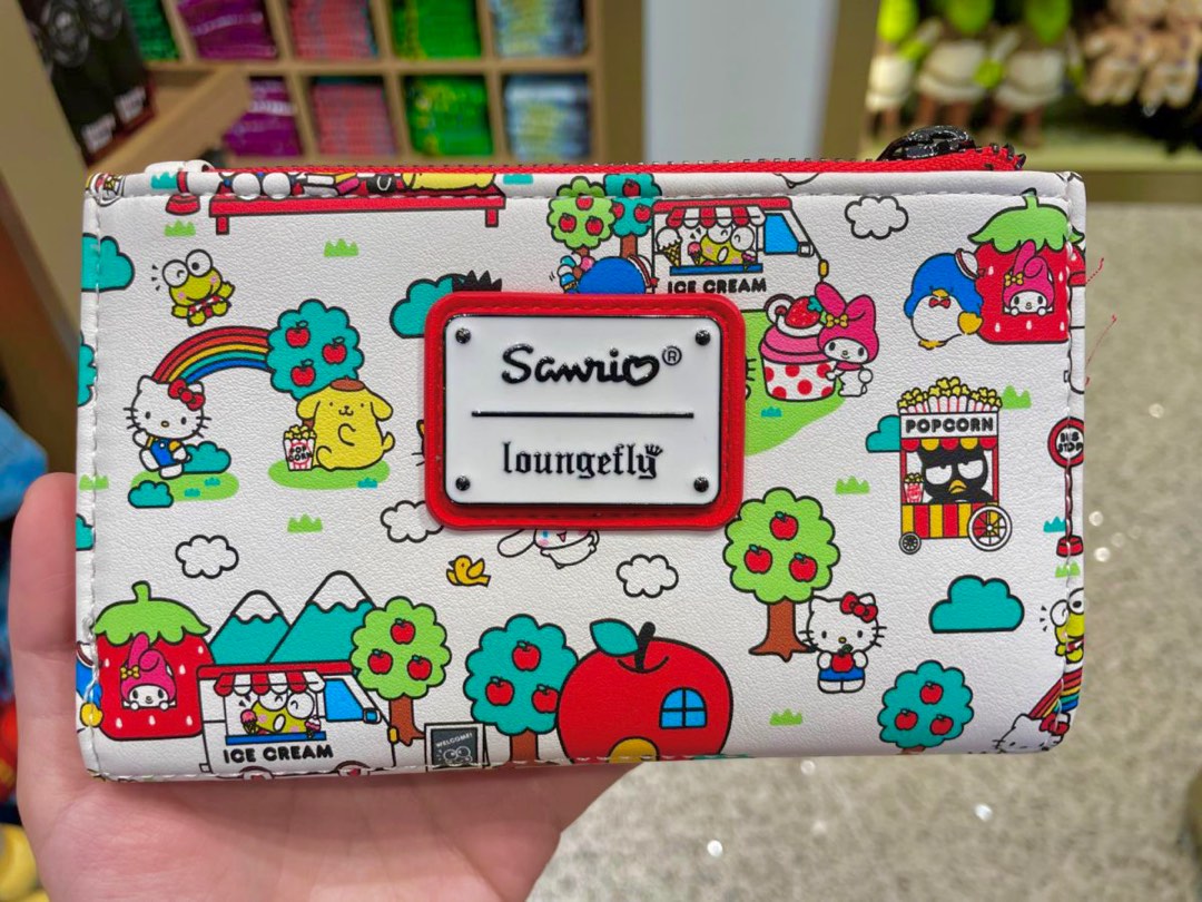 Exclusive Loungefly Sanrio Hello Kitty Full Characters Wallet Purse Bag ...