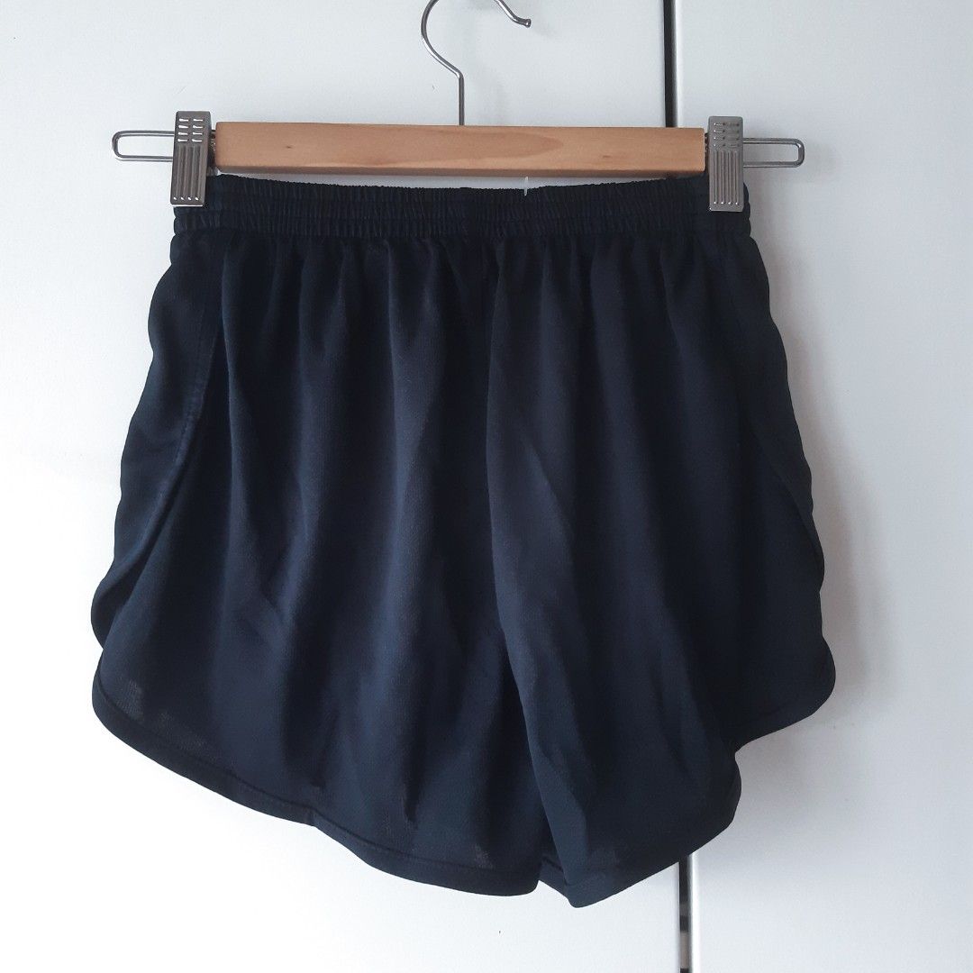 FBT black running shorts (curve cut), Women's Fashion, Activewear on ...