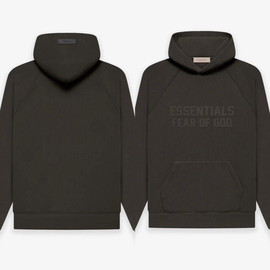 FEAR OF GOD ESSENTIALS SS23 HOODIE, Men's Fashion, Tops & Sets, Hoodies on Carousell