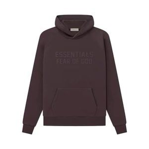 FEAR OF GOD ESSENTIALS SS23 HOODIE, Men's Fashion, Tops & Sets, Hoodies on Carousell