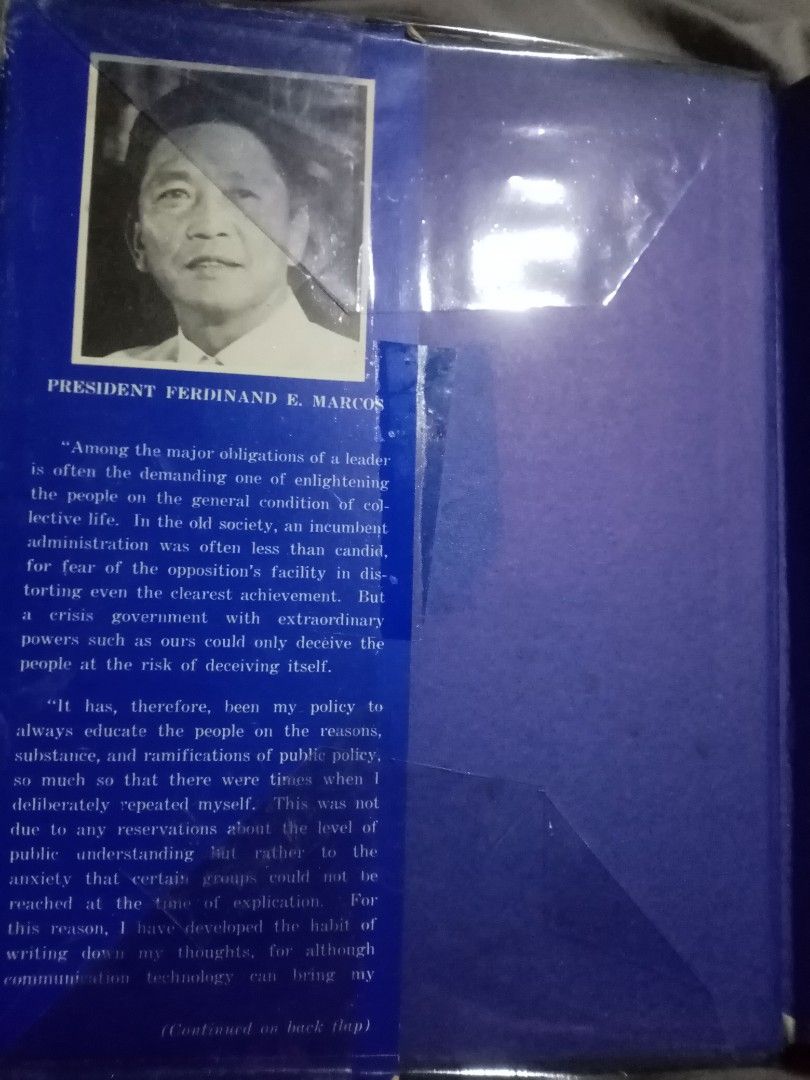 Notes on the New Society: Rebellion of the Poor by Ferdinand E. Marcos ...
