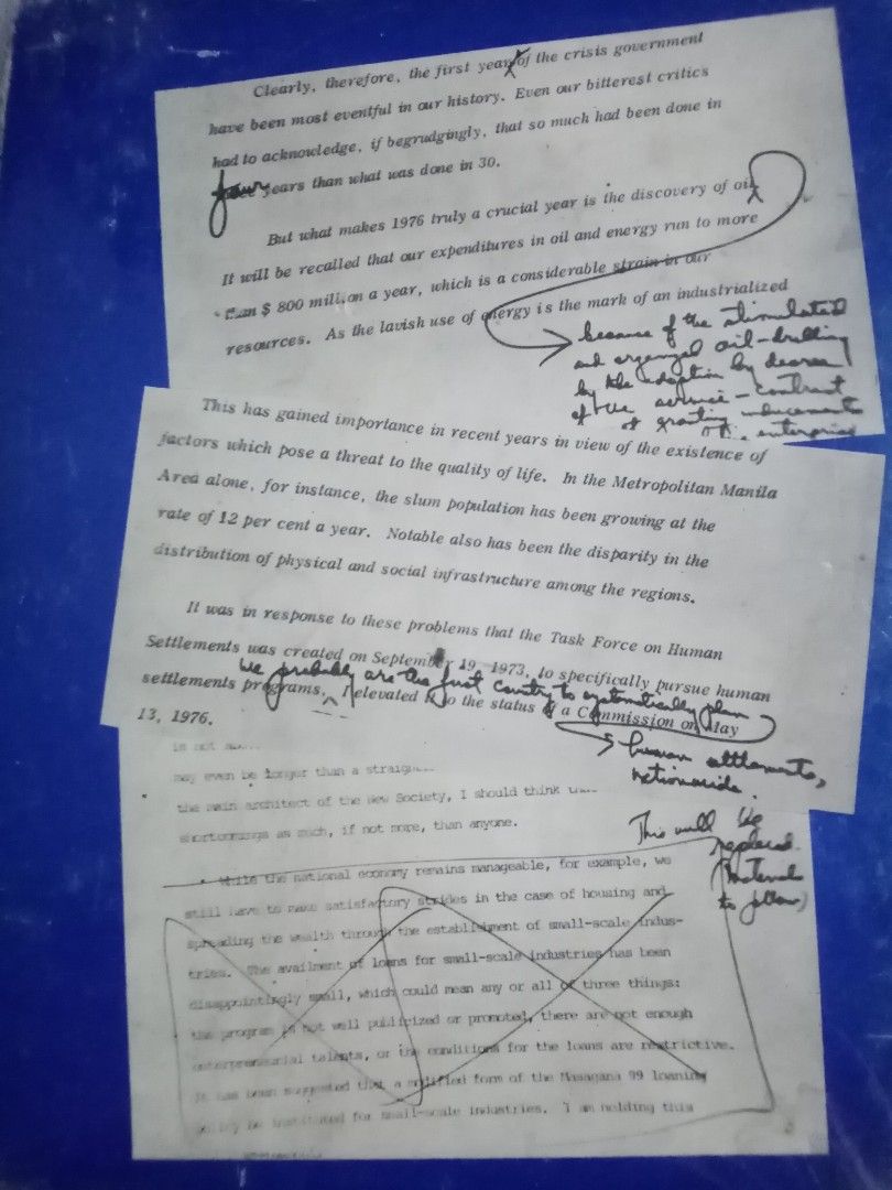 Notes on the New Society: Rebellion of the Poor by Ferdinand E. Marcos ...