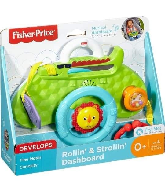 Fisher Price Rollin & Strolling Dashboard, Hobbies & Toys, Toys & Games ...