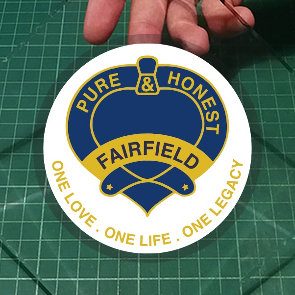 FMSS Fairfield Methodist Secondary School . Static Cling Car Decals ...