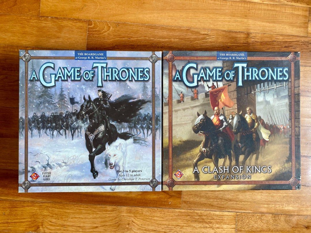 Game of Thrones Board Game + Expansion, Hobbies & Toys, Toys & Games on ...