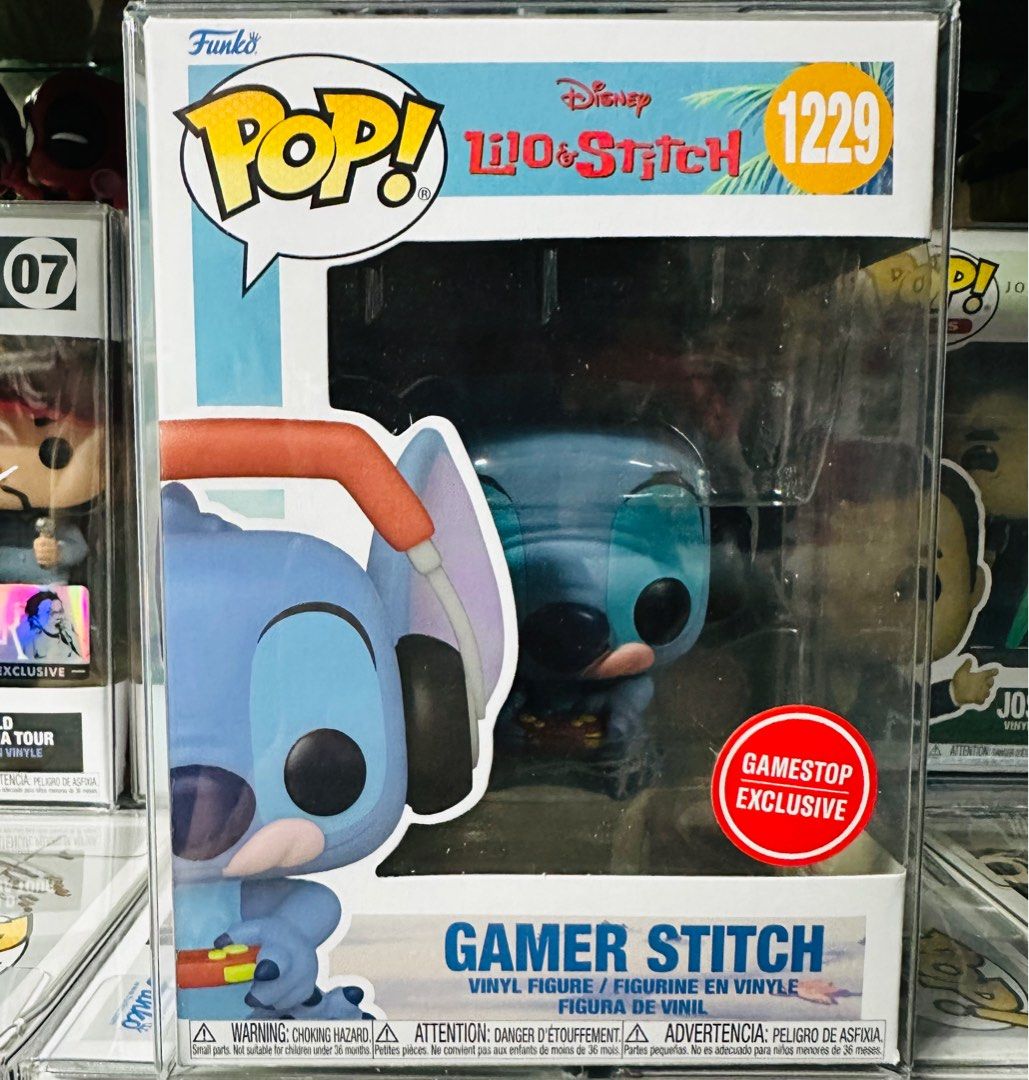 GAMER STITCH FUNKO POP on Carousell