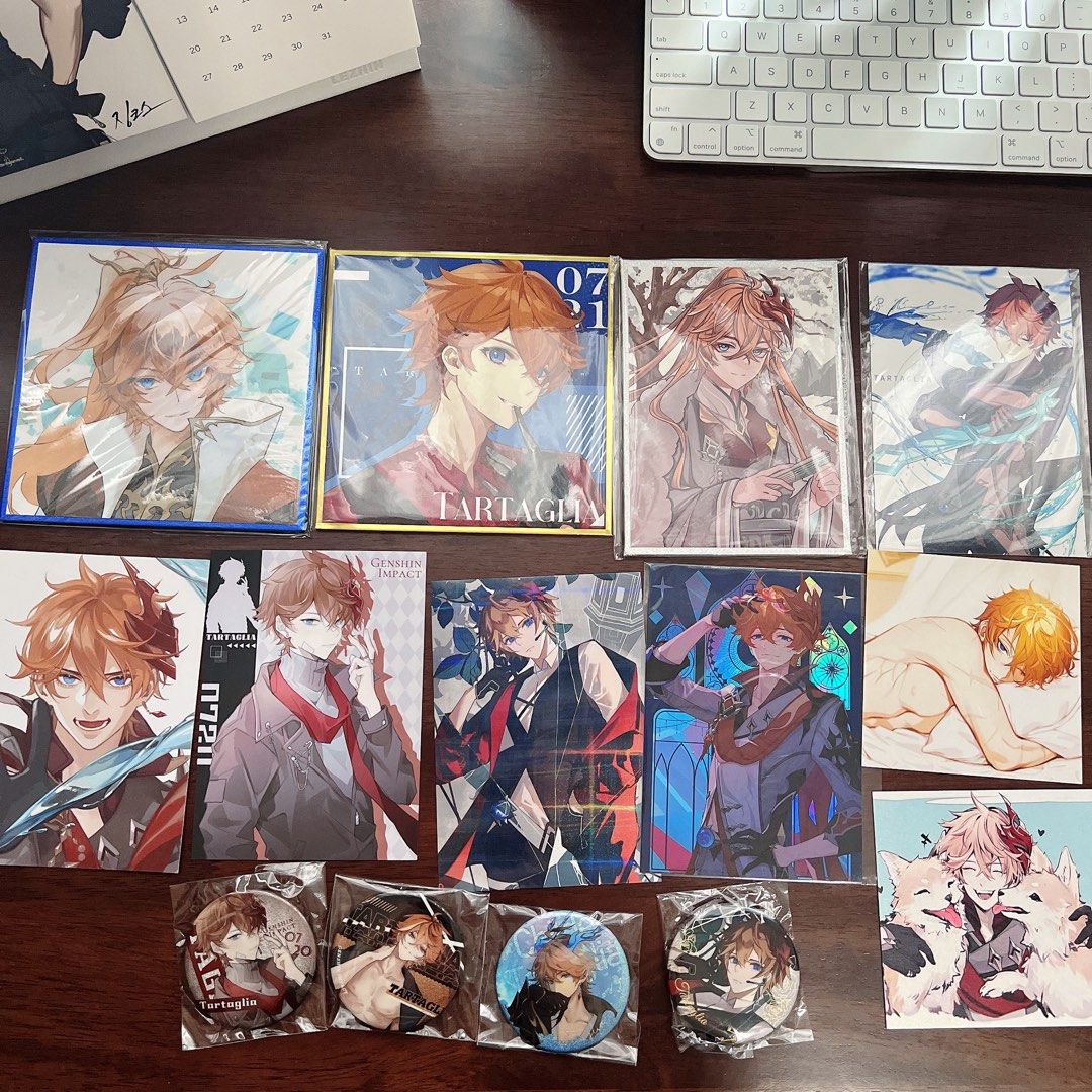 Genshin Impact Childe Tartaglia Assorted Unofficial Merchandise ...