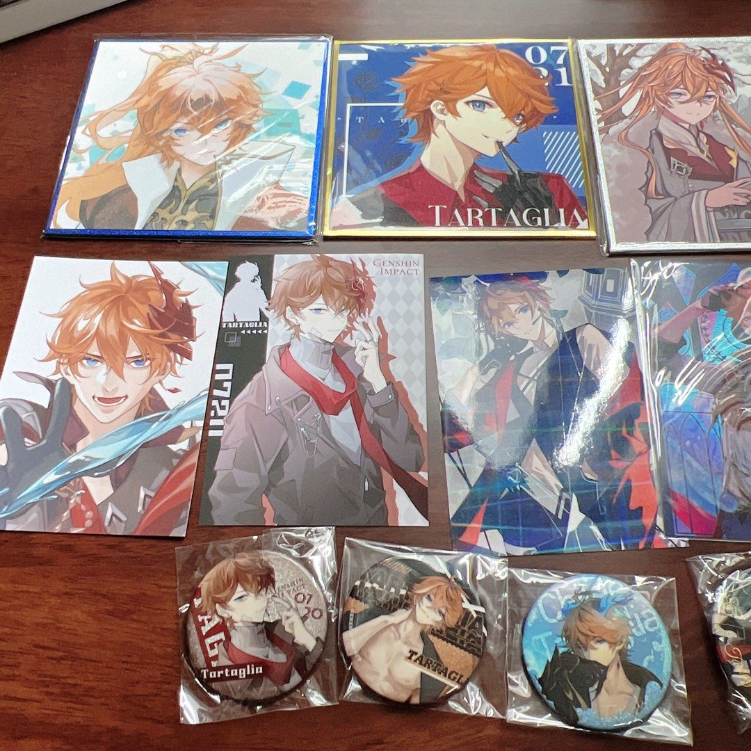 Genshin Impact Childe Tartaglia Assorted Unofficial Merchandise ...