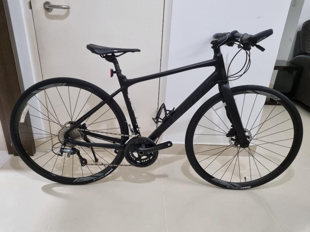 Giant Fastroad SL 1 Hybrid Bicycle | Shimano Tiagra, Sports Equipment ...