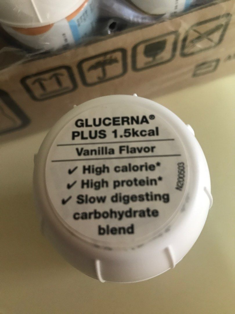 Glucerna Plus 1.5kcal Vanilla, Health & Nutrition, Health Supplements ...