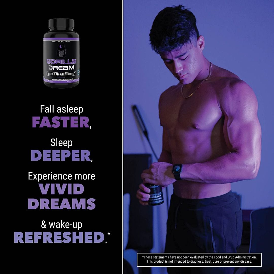 Gorilla Mind Dream Premium Sleep Aid By Gorilla Mode {PRE ORDER ...
