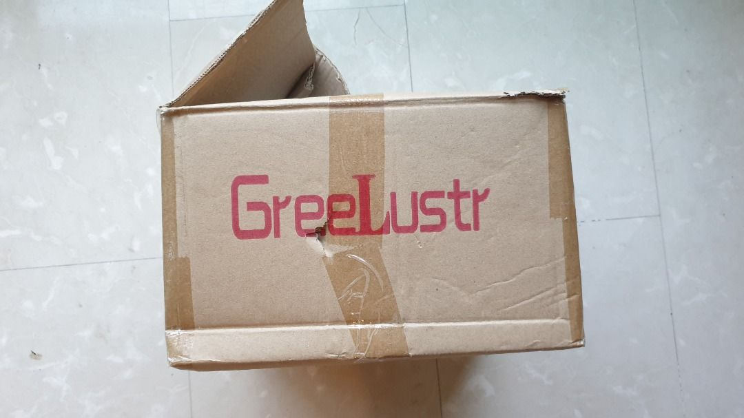 GreeLustr Modern Crystal Design Ceiling Light, Furniture & Home Living ...