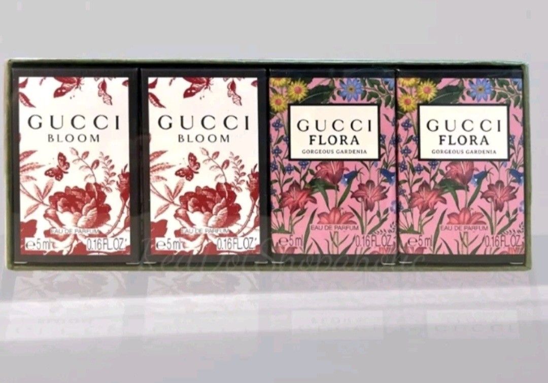Gucci perfume, Bloom and Flora (gorgeous garden) set, Beauty & Personal ...
