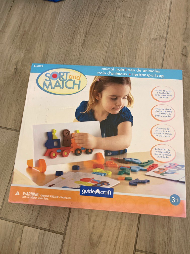 Guidegraft Sort and Match Game - 3+, 興趣及遊戲, 玩具 & 遊戲類 - Carousell