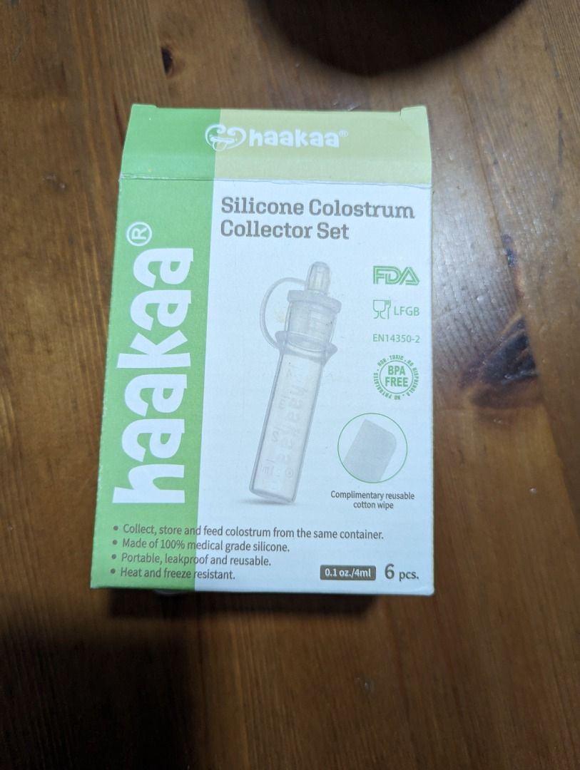 Haaka Silicone Colostrum Collector 100mL Pump Pigeon Nipple Shield ...
