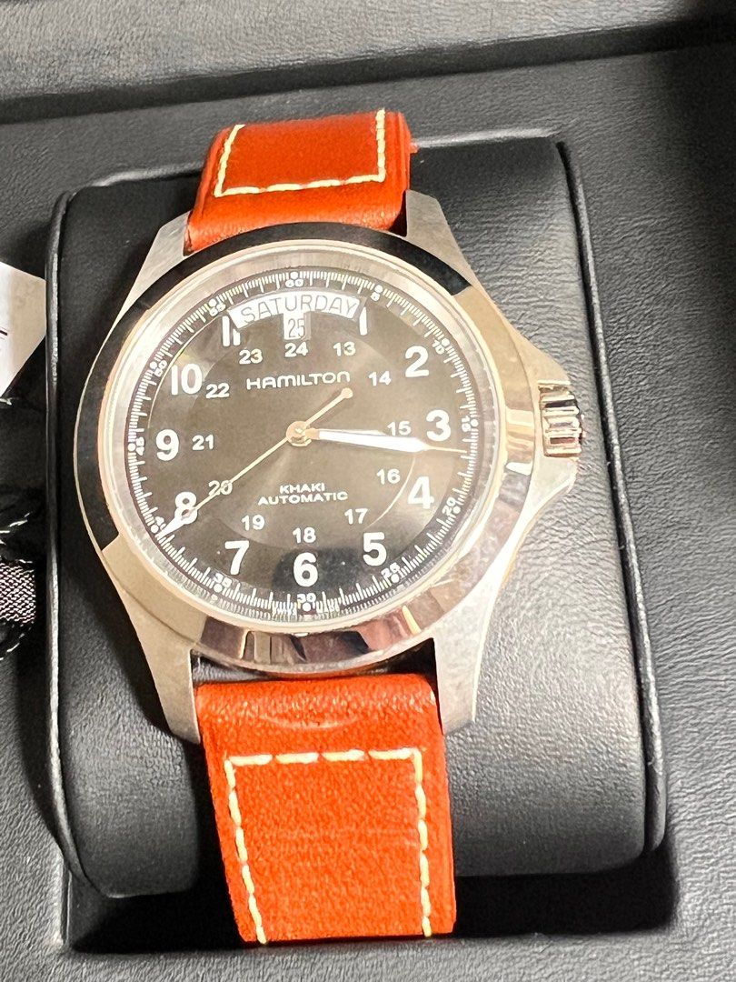 Hamilton Khaki King Automatic mint, Luxury, Watches on Carousell